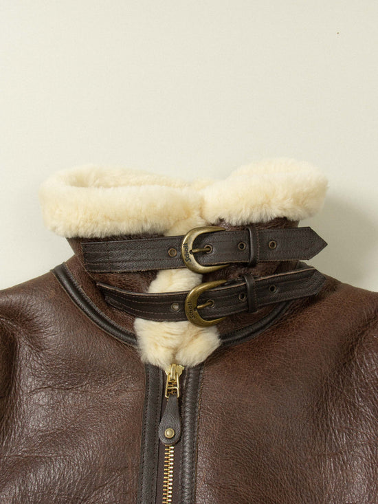 Schott B-3 Shearling Jacket - Made in USA – Broadway & Sons