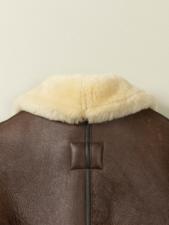 Schott B-3 Shearling Jacket - Made in USA – Broadway & Sons